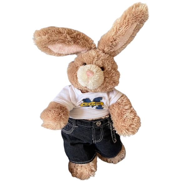 Build-A-Bear | Toys | Build A Bear Bunny Rabbit 22 Retired 999 Big Ears ...